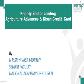 8.Priority Sector Lending Agril Adv _ KCC.pptx