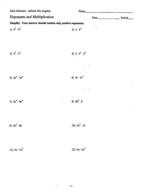 Rate of change worksheet | PDF