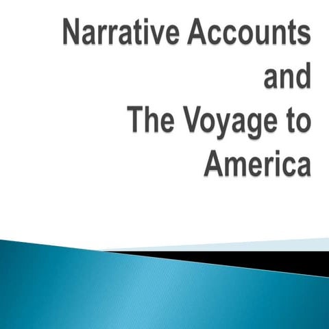 Narrative Accounts | PPTX