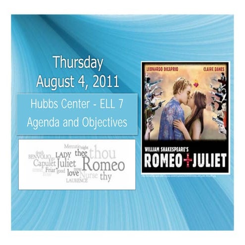 CTAP Romeo and Juliet Unit Assessments Overview | PDF