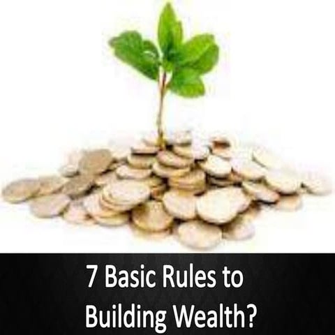 7 steps to attracting wealth | PPTX