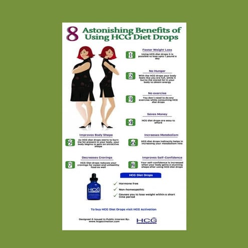 8 Astonishing Benefits of Using HCG Diet Drops | PDF