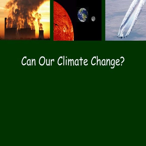 Grade 11 Lesson : Causes of climate change | PPTX