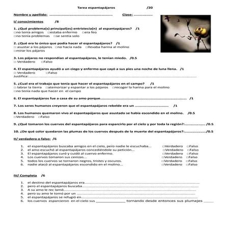 La leyenda del espantapájaros | PDF