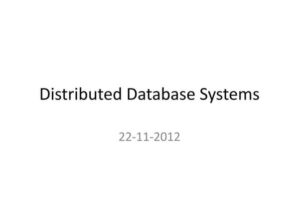 Fragmentation And Types Of Fragmentation In Distributed Database