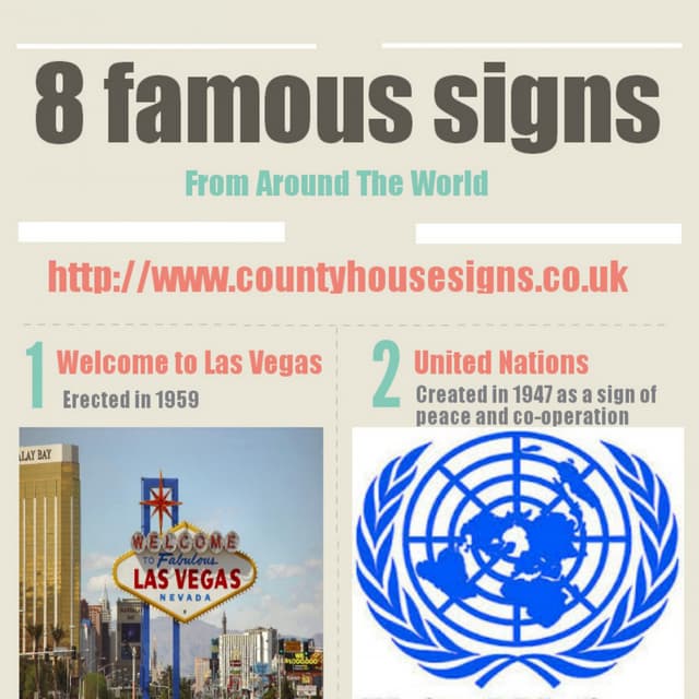 8 Famous Signs From Around The World | PDF