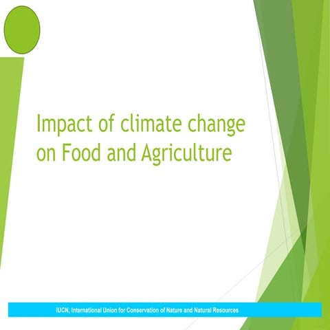 Food security and agriculture in environment | PPTX