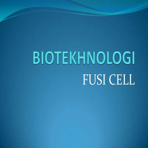 8 fusi sel | PPT