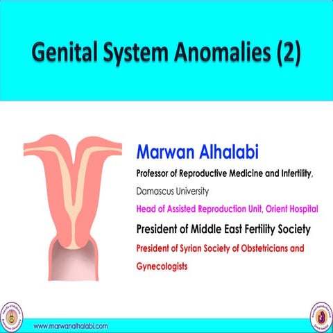 Genital system anomalies (2) | PDF