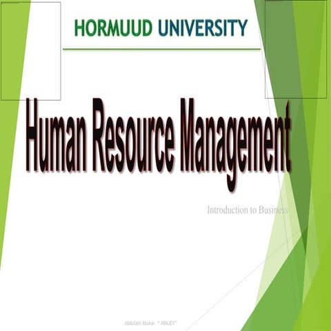8 human resource management.. | PPTX