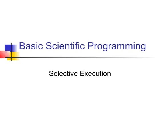 Understanding If Statement | PPT