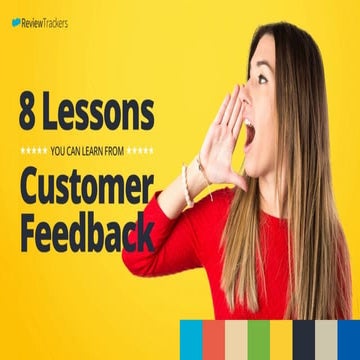 8 Lessons You Can Learn from Customer Feedback | PPT