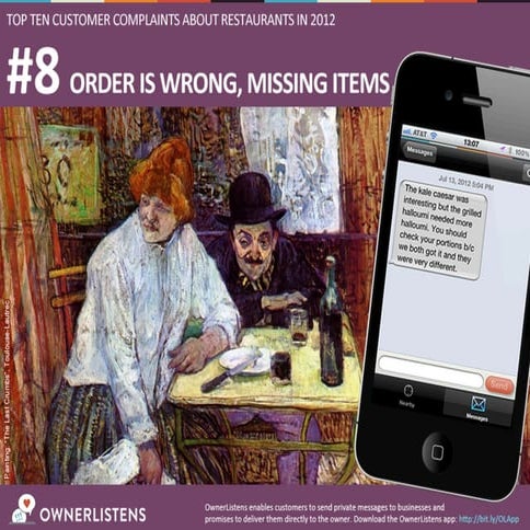 8 order is wrong, missing items | PPT