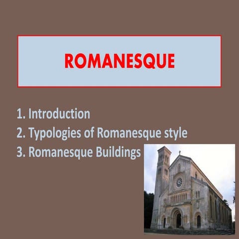 8 - ROMANESQUE | PDF