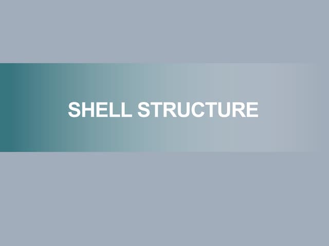 Shell Structures : Design & Efficiency!! | PDF | Construction Industry | Industries