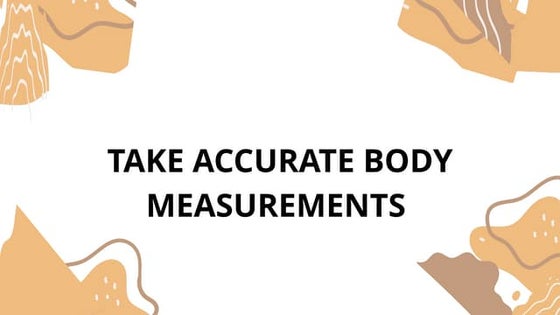 Body measurement for ladies blouse | PPTX | Women\'s Outerwear | Women\'s Clothing