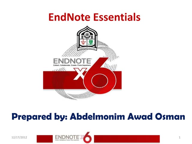 Guide to ENDNOTE 20.pptx