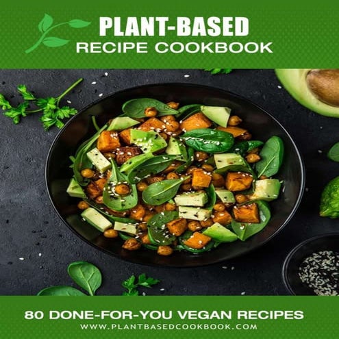 80 plant-based-recipe-cookbook-sample-converted | PPTX