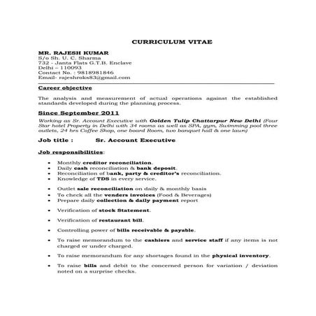 Rajesh Resume | PDF