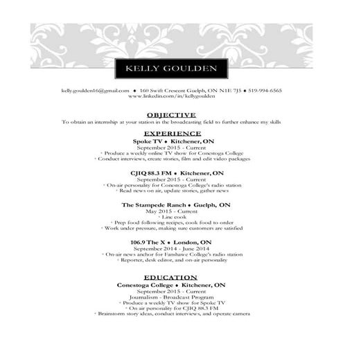 KELLYGOULDENLINKEDIN-RESUME2015 | DOCX