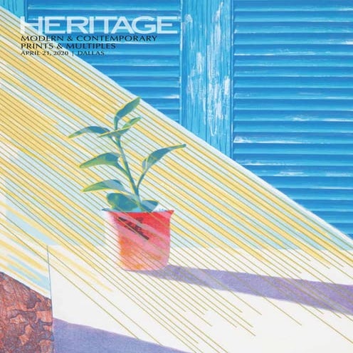 Heritage Auctions Modern & Contemporary Prints & Multiples Signature ...