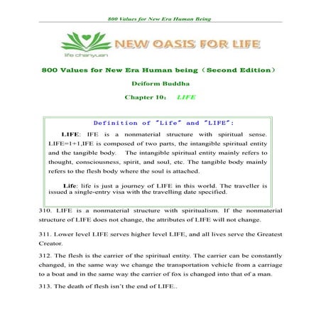 The values and meaning of life | PDF