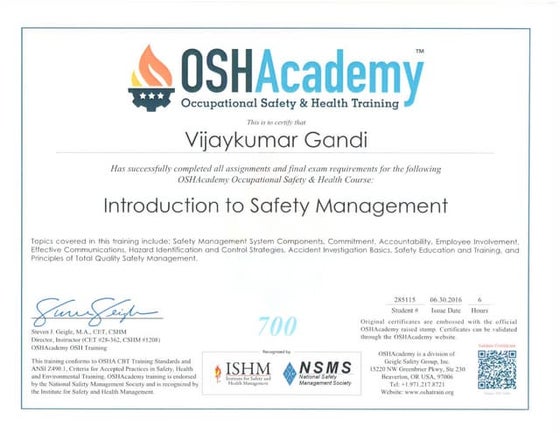 40-hour EM 385-1-1 Construction Safety Hazard Awareness | PDF