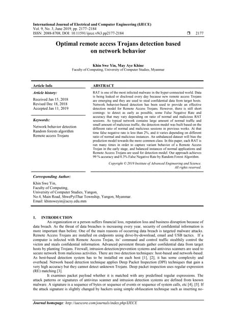 Sip Flooding Attack Detection Using Hybrid Detection Algorithm Pdf 9958