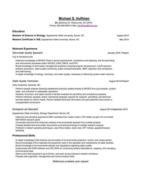 Richardson Resume1 (1) | DOC