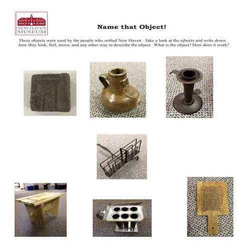 Name that Object | PDF