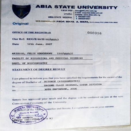Degree Result | PDF