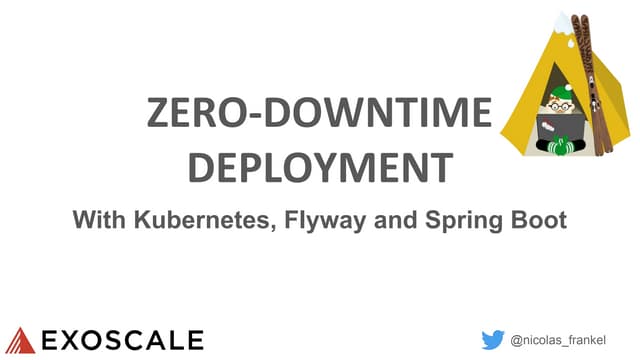 Zero Downtime Deployment With Kubernetes Springboot And Flyway Ppt