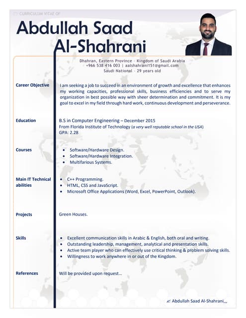 Shayan CV | PDF