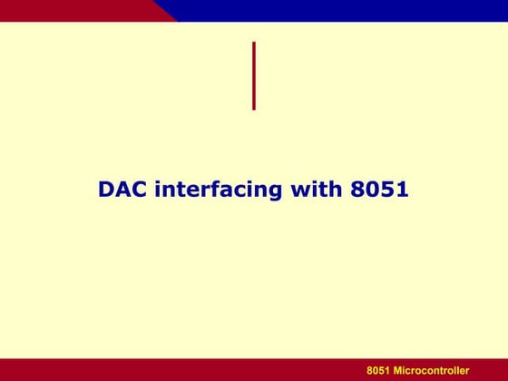 DAC Interfacing with 8051.pdf