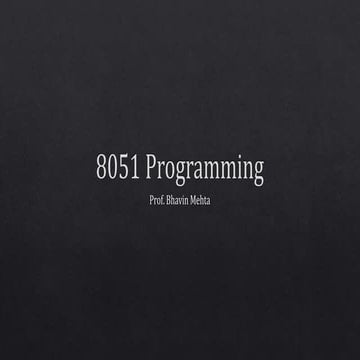 8051 Programming 1pptx 