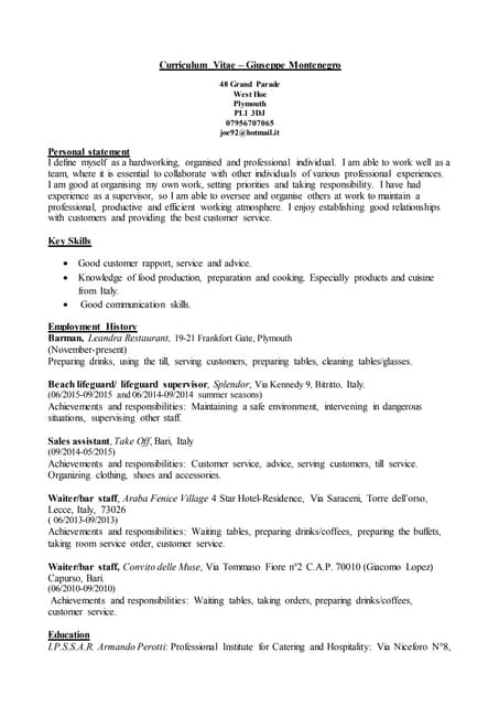 CURRICULUM VITAE a | DOCX
