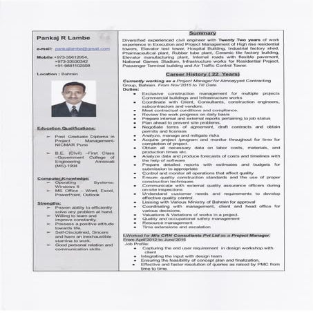 scan cv | PDF