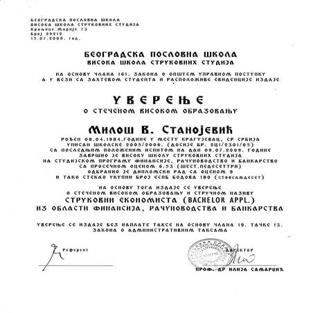 University of Belgrade original | PDF