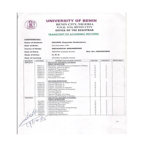 TRANSCRIPT PDF | PDF