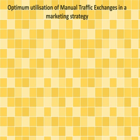 Manuel traffic exchange | PDF