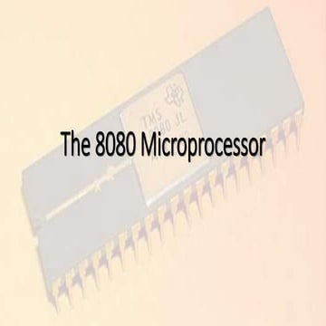 Discussion on 8080 Microprocessor_r1 - Everyting you need to know.pptx