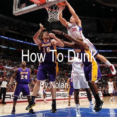 How To Dunk | PPT