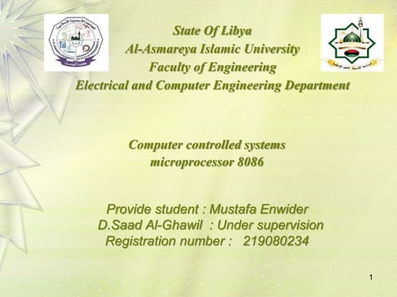 8086 Microprocessor Pipeline Architecturepptx Computing Technology And Computing