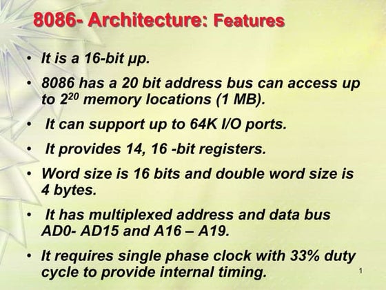 8086 micro processor | PPT
