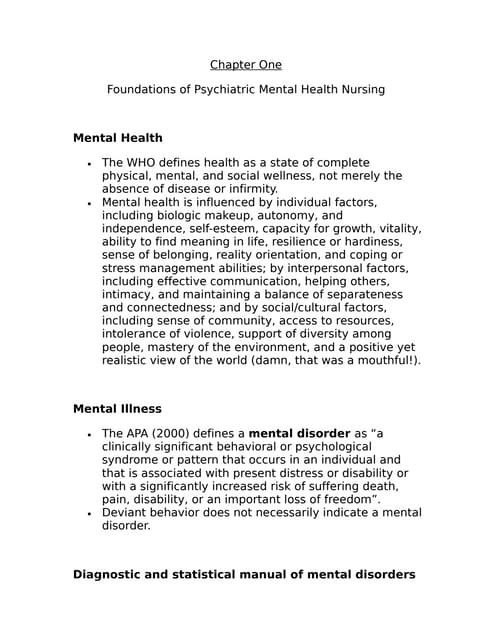 1. Introduction to mental health and mental illness.ppt