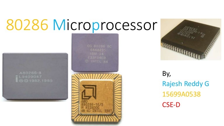 80286 microprocessors