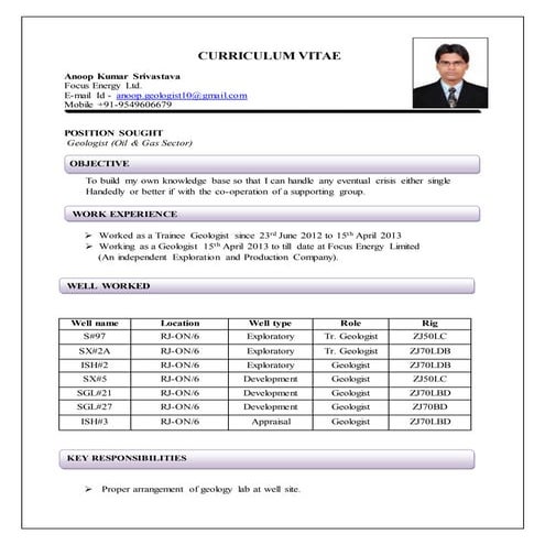 CURRICULUM VITAE_Dec 2016 | DOC