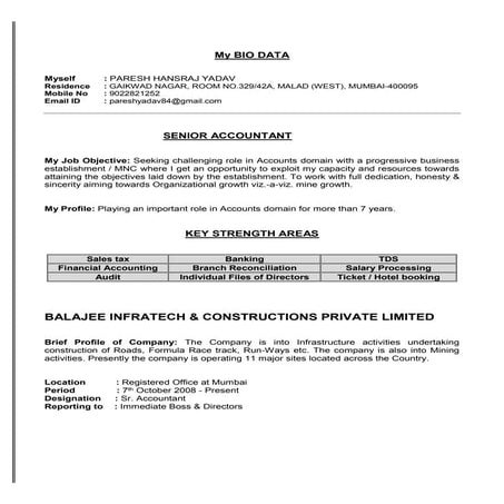 Paresh-Resume | PDF