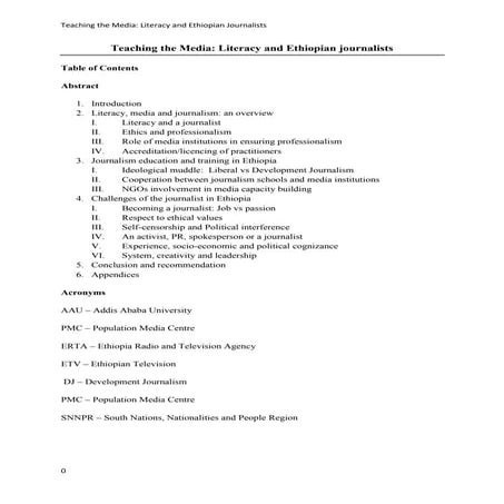 Teaching The Media | PDF