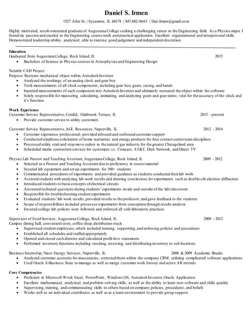 Jacob's Resume - ID | PDF